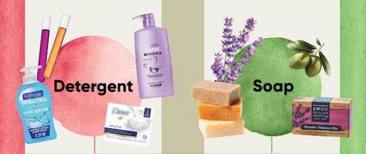 The Difference Between Soap and Detergent: Infographic – S.M.O.C. Skincare